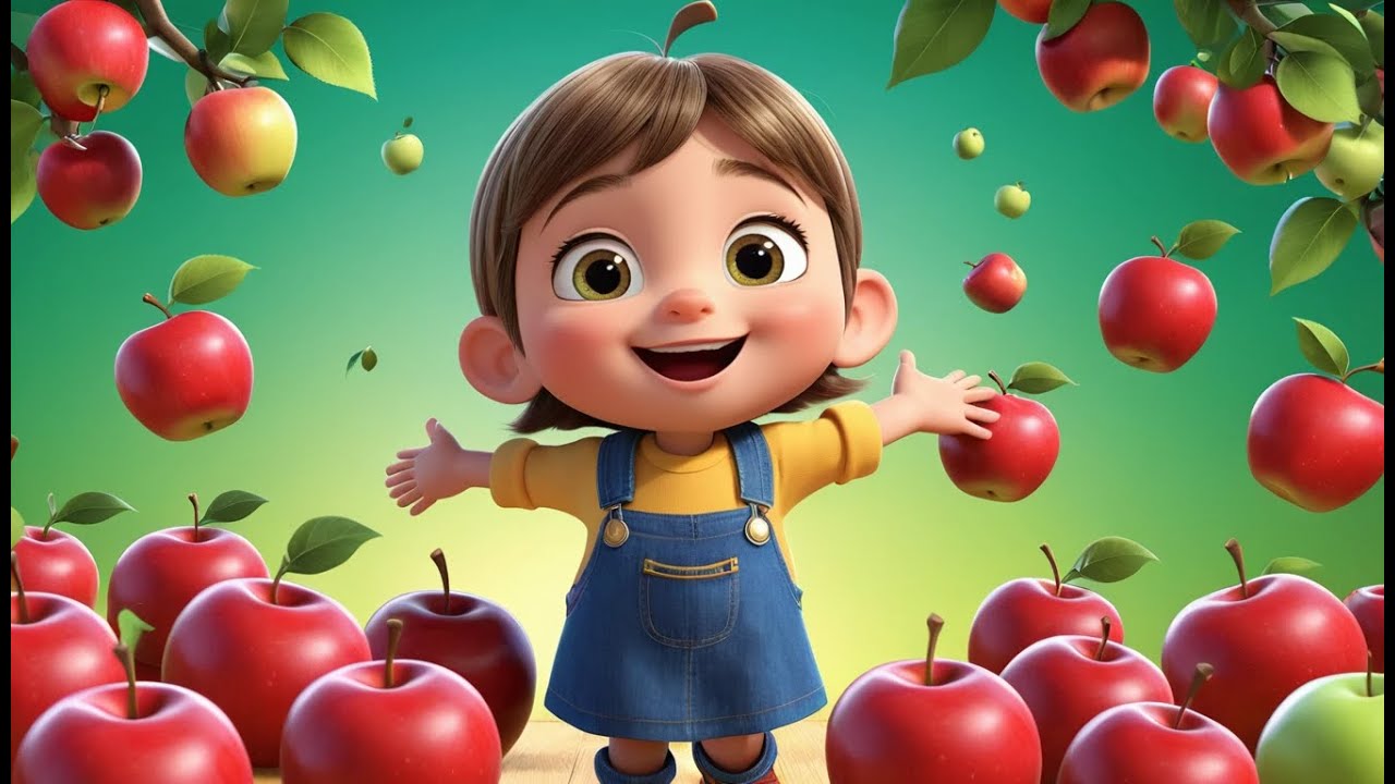Count the Apples on the Big Red Tree | Fun Counting Song for Kids | Learn Numbers with Apples ...