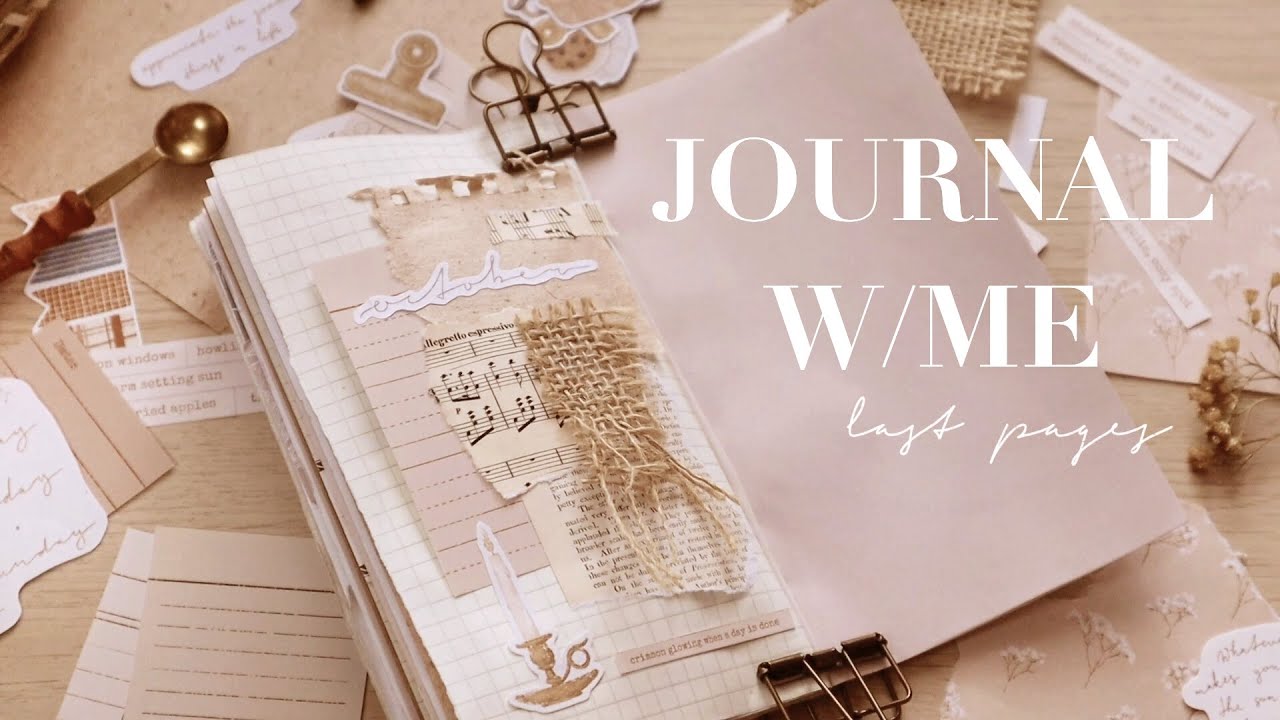 Journal With Me | Art JWM | Last pages of Vol. 1 - YouTube