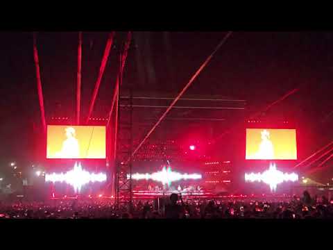 Bruno Mars -  Locked out of heaven. (live-Tel Aviv)