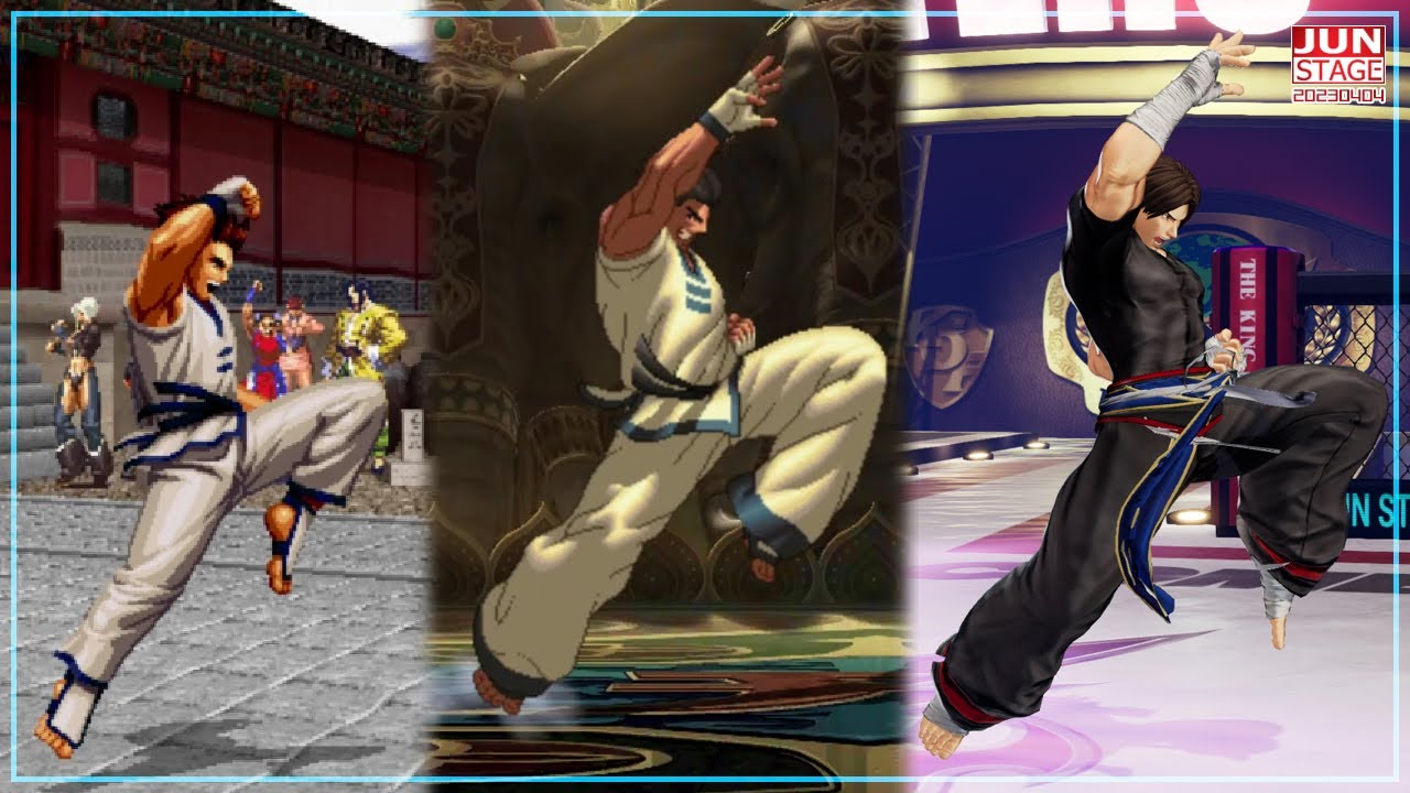 [KOF + MI] 한국 대표 캐릭터 김갑환 봉황각 모음 ((KOF + MI : KIM'S EVOLUTION OF ...