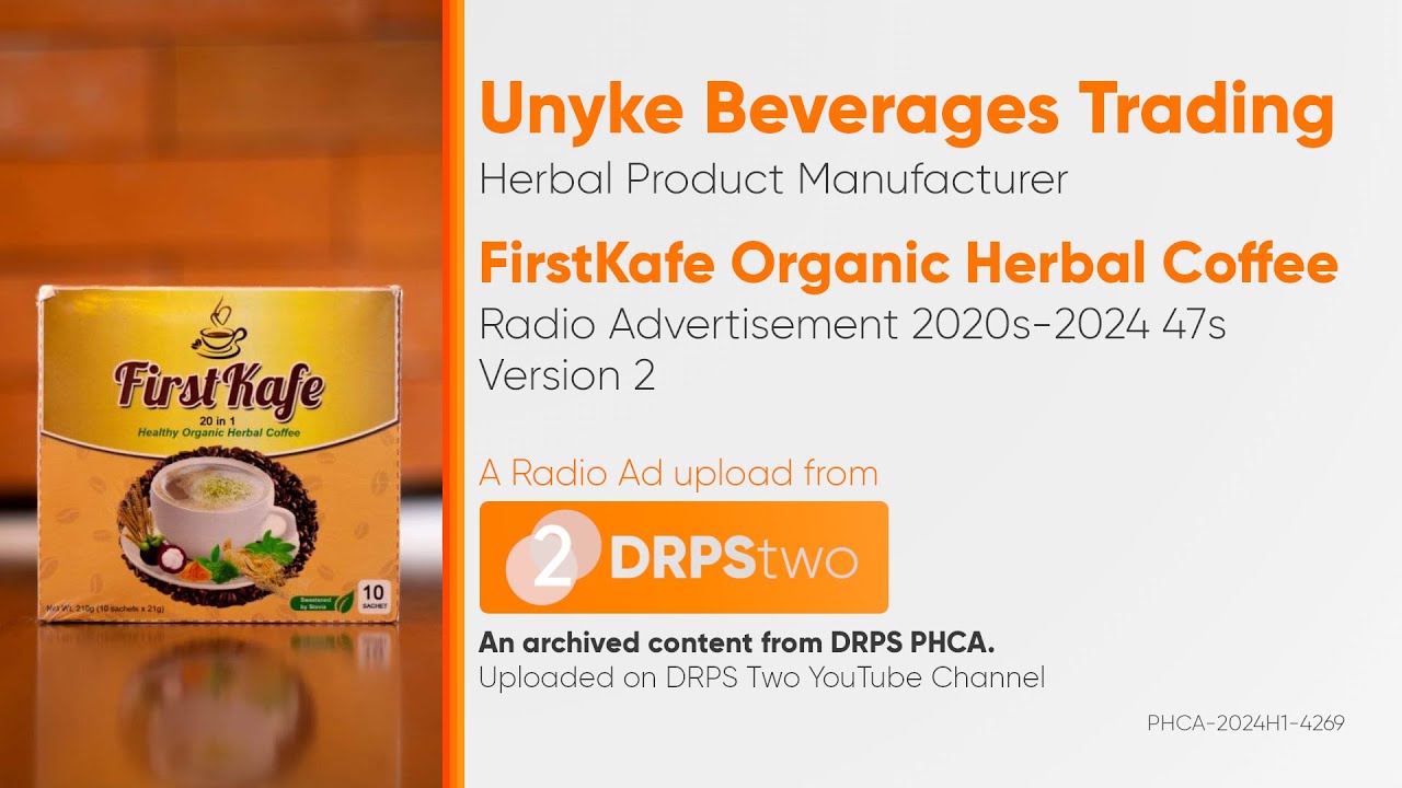Firstkafe 20-in-1 Coffee Radio Ad 2020s-2024 47s (Version 2) - YouTube
