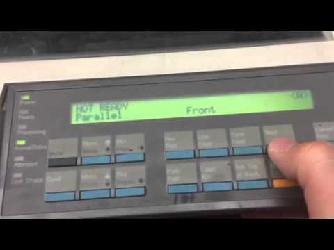 IBM 4727 band printer MISPRTPBL1 - YouTube