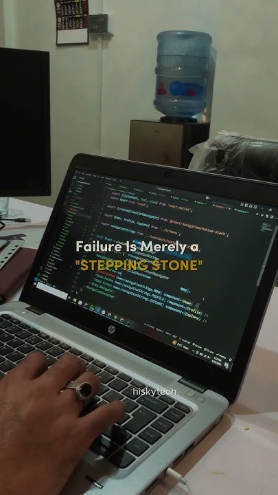 Don't be afraid to fail bcz failure is not the end. #hiskytech #coding #failure - YouTube
