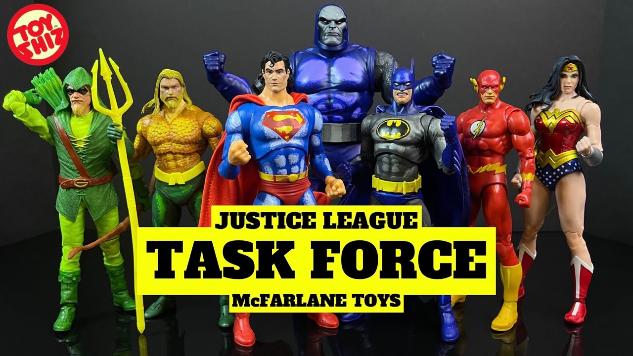 2024 JUSTICE LEAGUE TASK FORCE | DC Multiverse | McFarlane Toys - YouTube