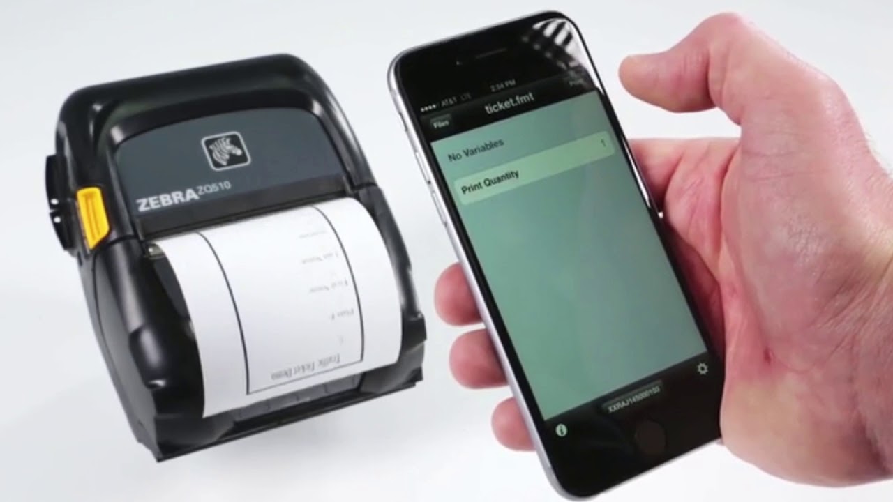 Zebra ZQ510 és ZQ520 címkenyomtató termékbemutató - YouTube