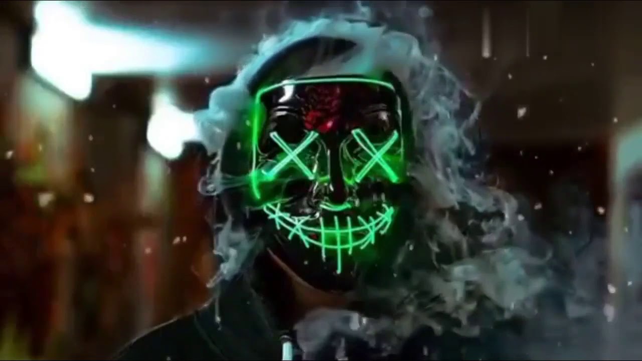 🔥LED HALLOWEEN-PARTY & RAVE PURGE MASK🔥 - YouTube