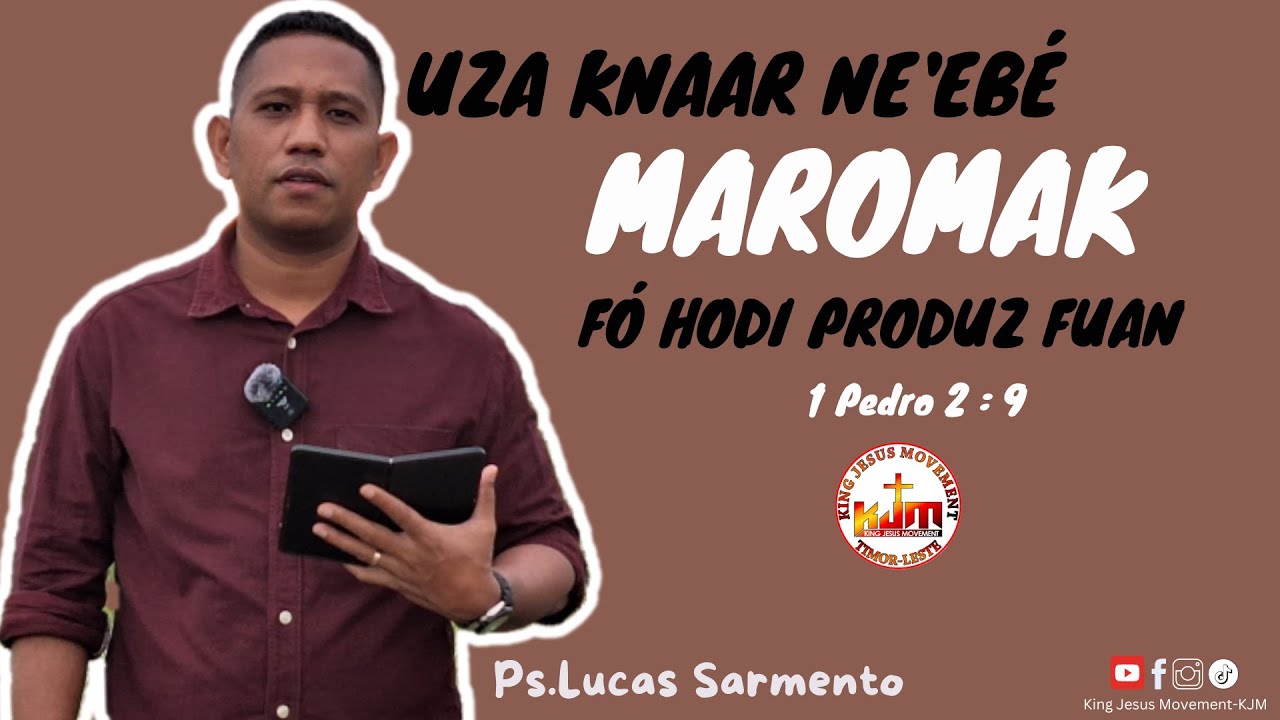 Uza Knaar Nebee Maromak Fo Hodi Produz Fuan - KJM Timor-Leste - YouTube