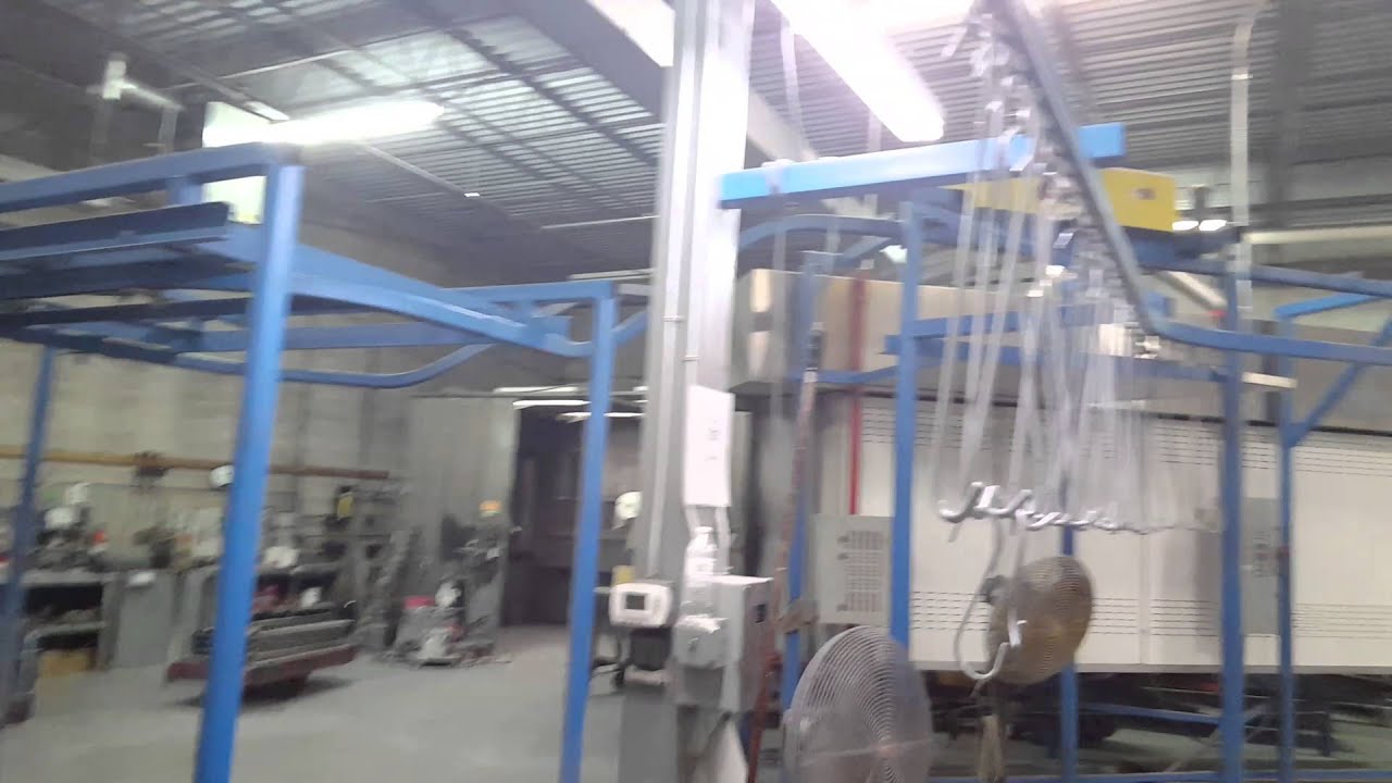 Custom Powder System with Accumulation Conveyor - YouTube
