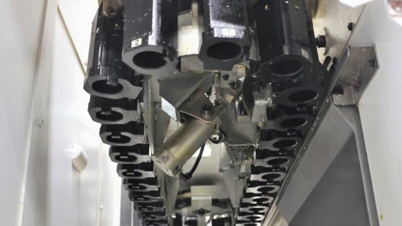 OKUMA CNC Vertical Machine Center GENOS M-560V (2016) For Sale - YouTube