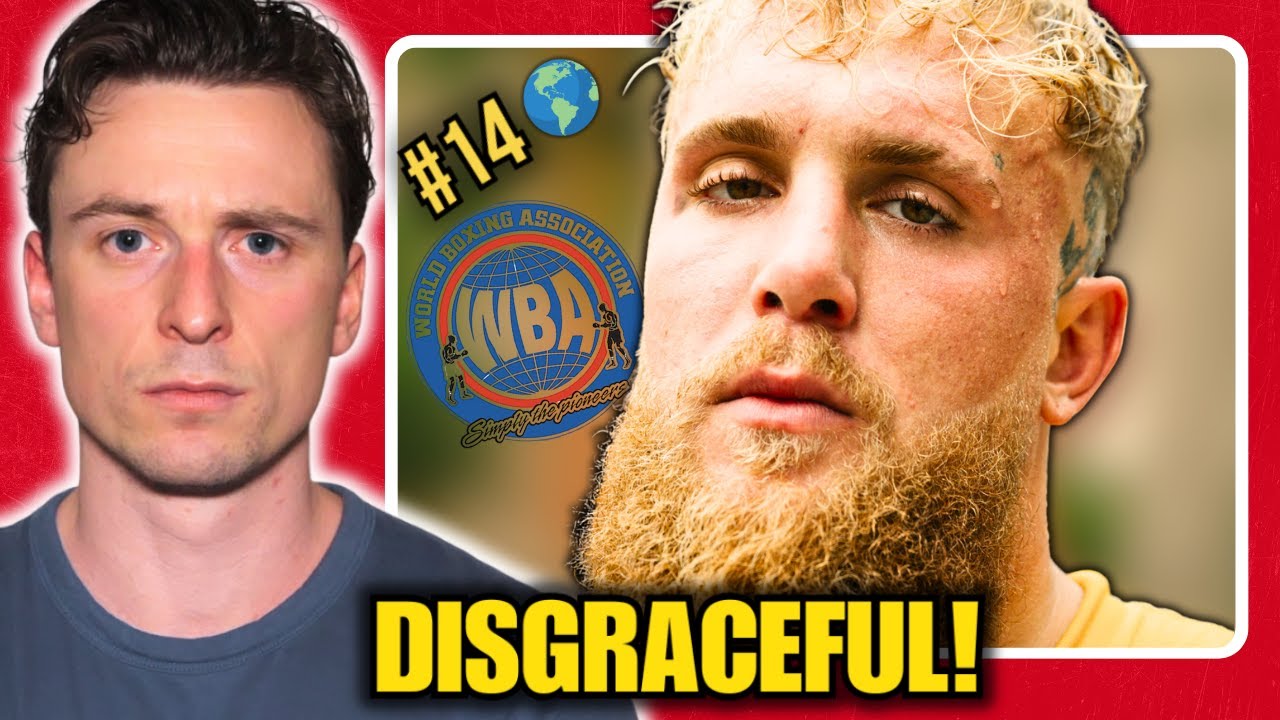 Jake Paul Disgracefully Ranked Top 15 by the WBA... - YouTube