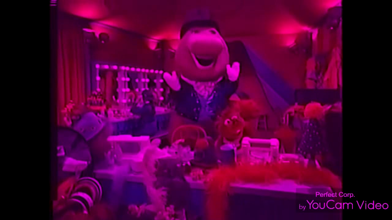 Barney: Courageous Kristen The Lion Trainer! (All In Magenta) - YouTube