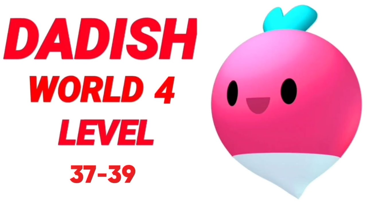 Dadish world 4 Level 37 - 39 Gameplay - YouTube