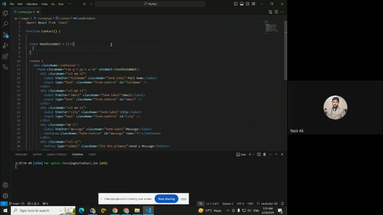 Mastering Form Handling in React | Working with Form States Using ...