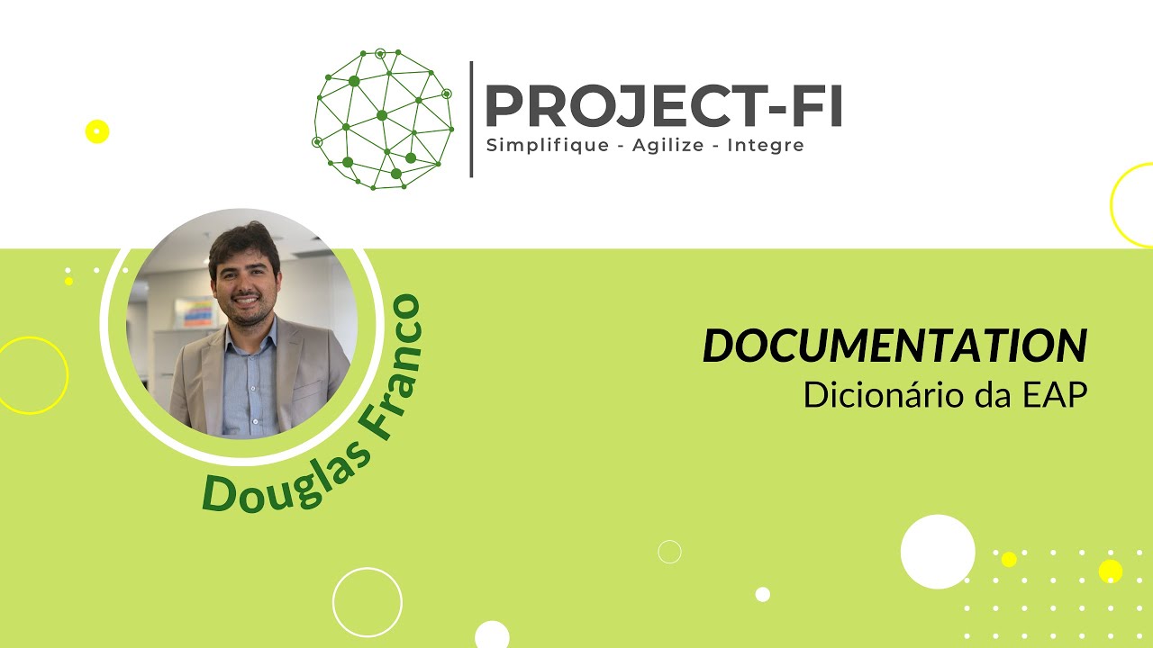 DOCUMENTATION - DICIONÁRIO DA EAP - YouTube