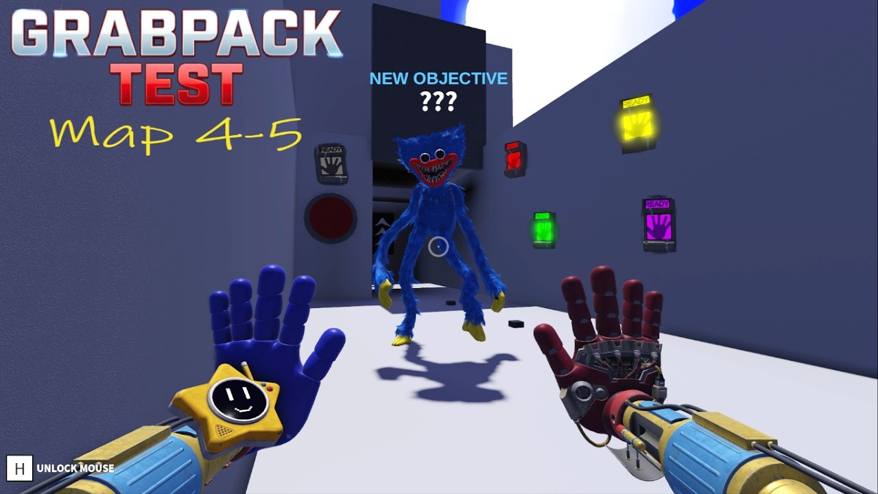 Grabpack Test Map Chapter 4 - 5 (New Update) Gameplay walkthrough ...