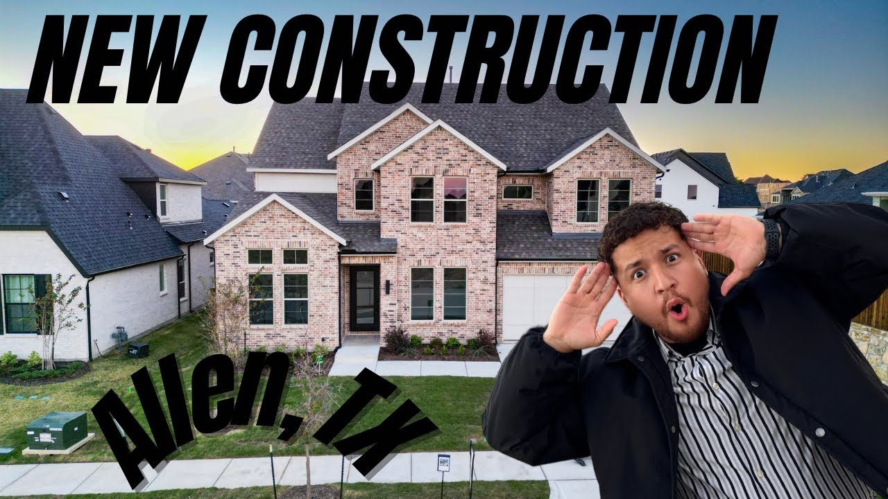 DALLAS TEXAS Suburb with NEW CONSTRUCTION Deals [Allen TX] - YouTube