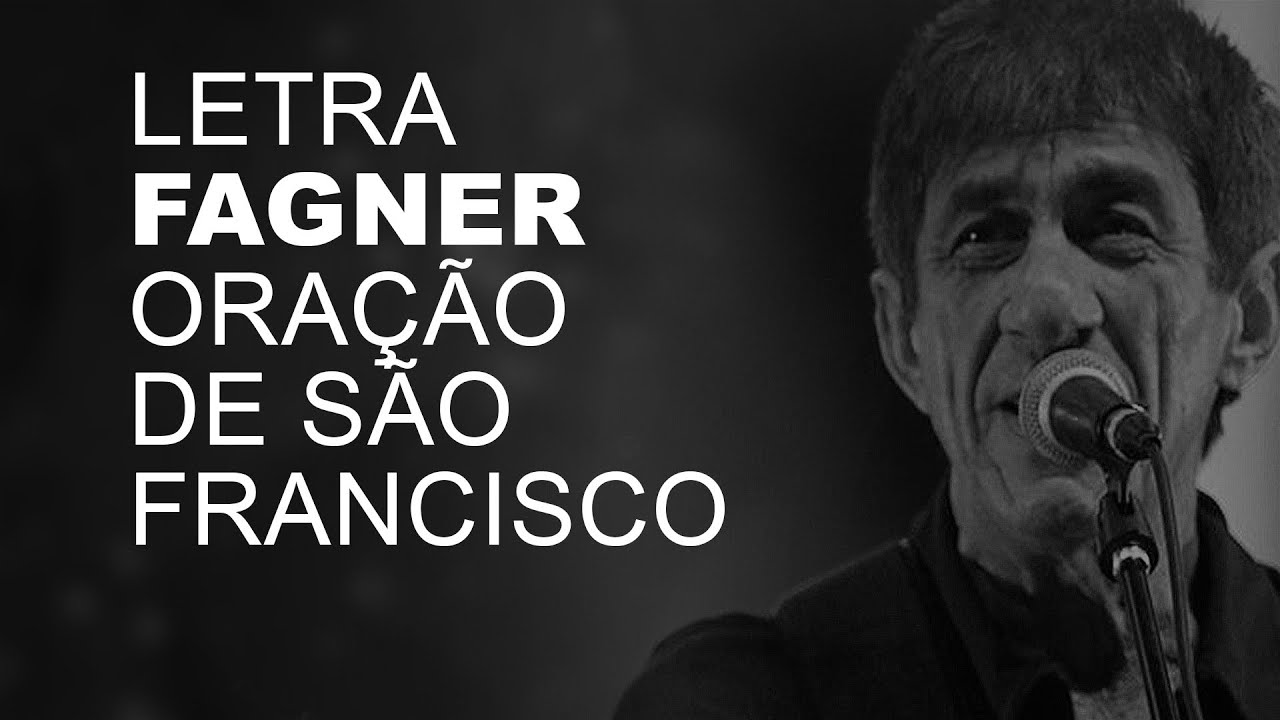Fagner Oração de São Francisco LETRA I LYRIC D - YouTube