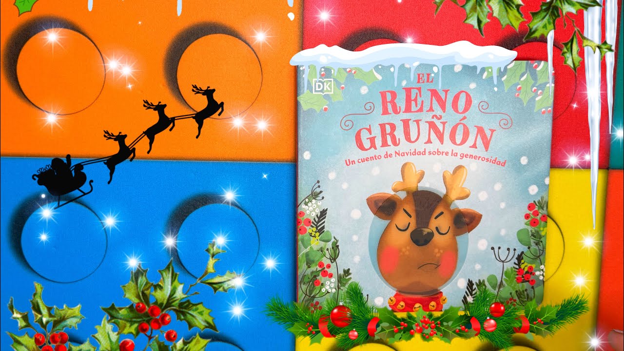Cuentos infantiles en español; El reno gruñón libro infantil en español ...