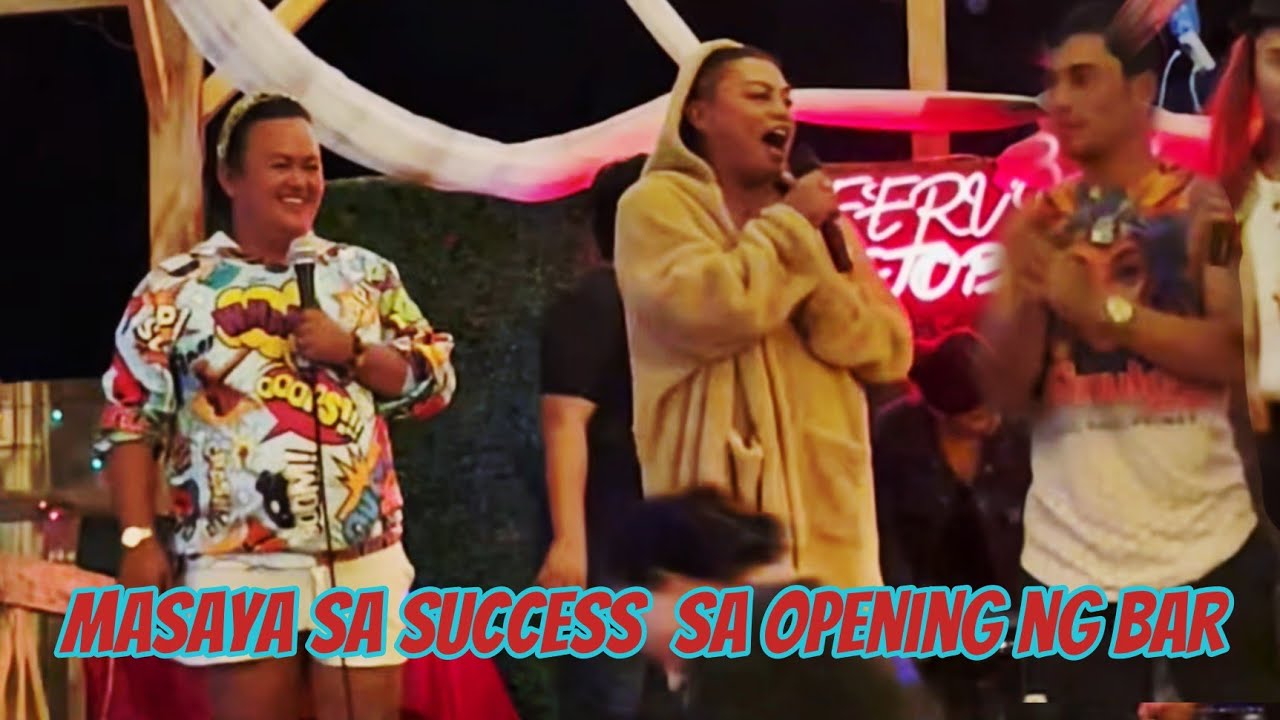 @BrendaMageOfficial MASAYA SA SUCCESS NG OPENING NG BAR NI @Ambisyosong ...