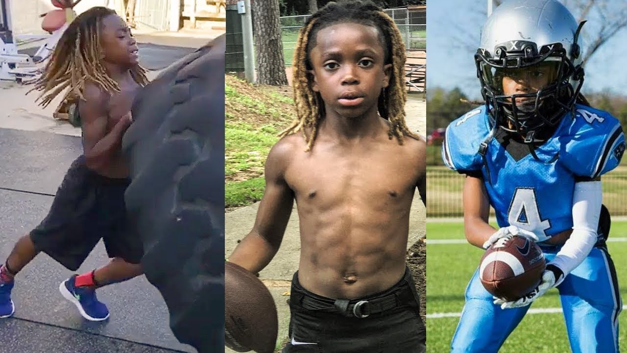 Crazy American football rocket - Jaylen Huff | The Strongest Kids In ...