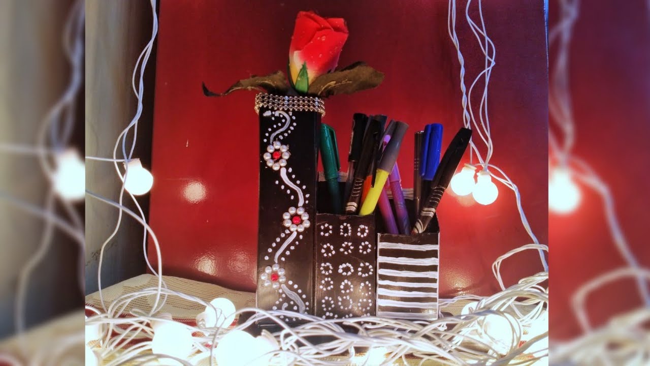 TOOTHPASTE PACKET CRAFT/BEST OUT OF WASTE/EASY DIY/COLGATE BOX CRAFT ...