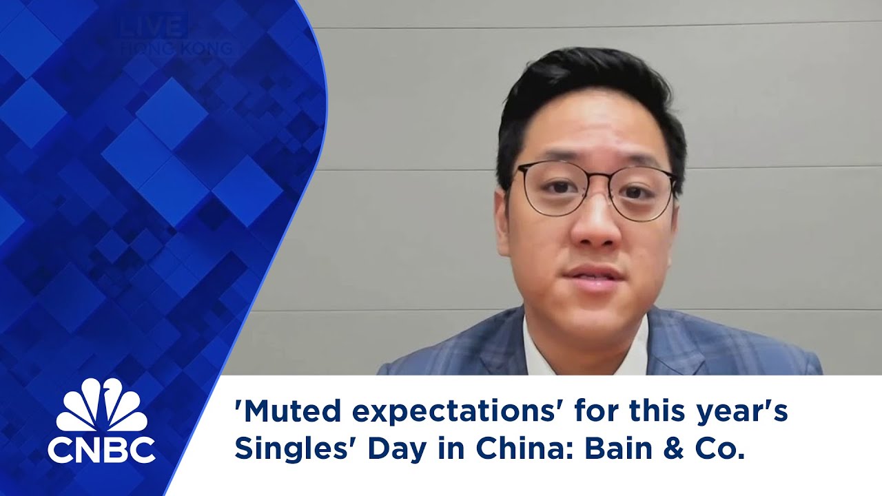'Muted expectations' for this year's Singles' Day in China: Bain & Co ...