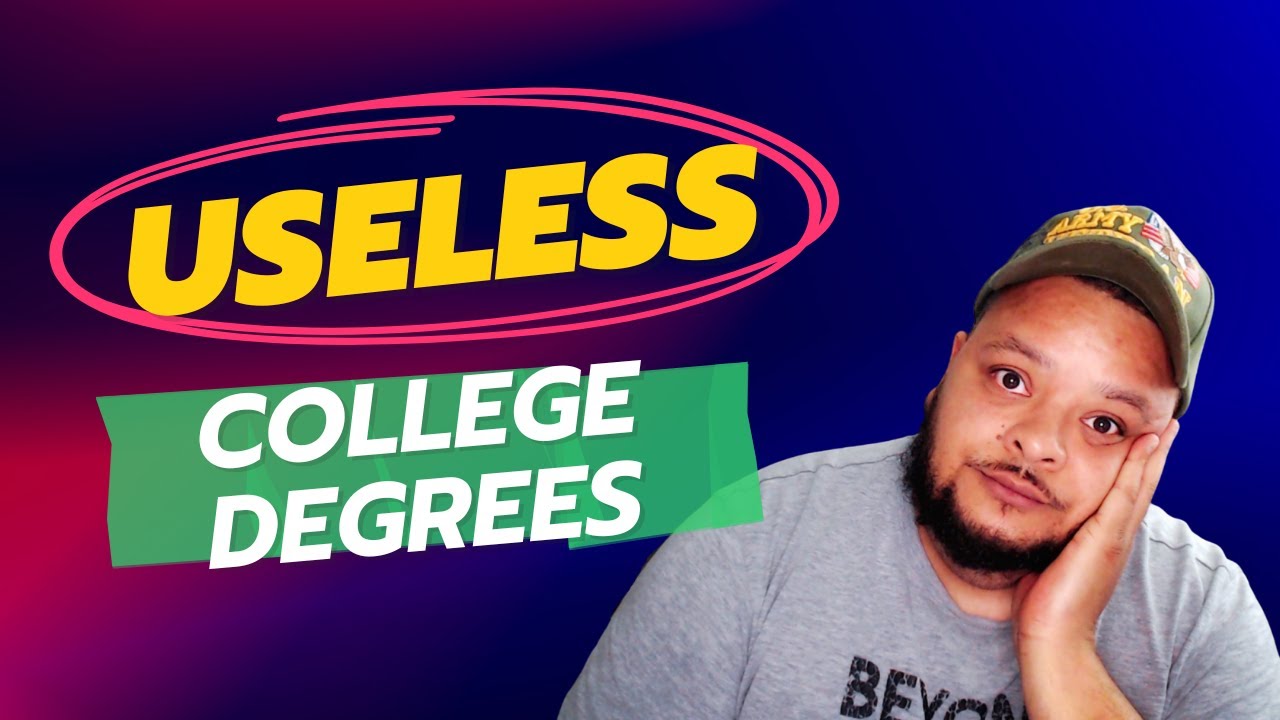 STOP Getting Useless College Degrees - YouTube