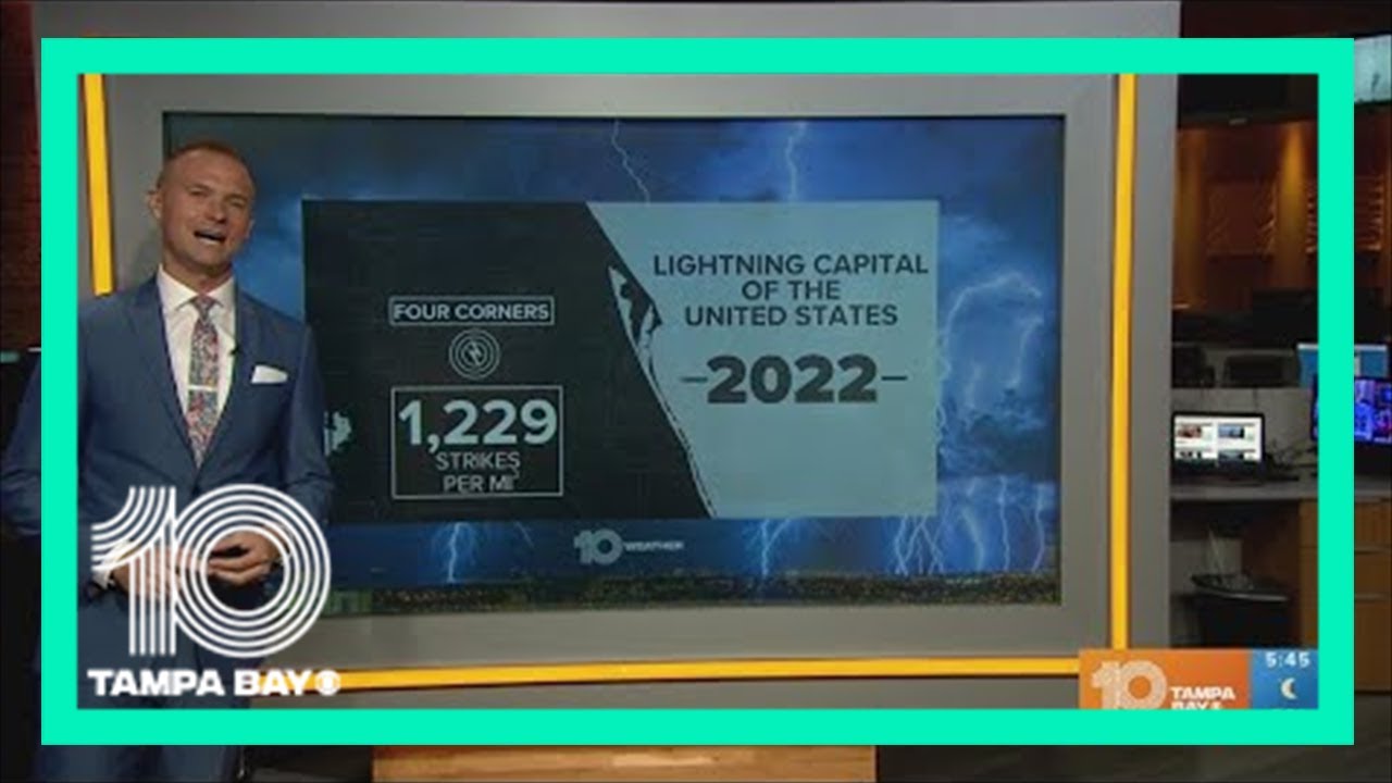 This Florida town was named the lightning capital of the US - YouTube