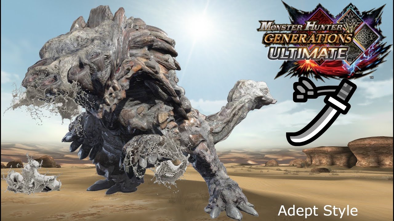 (Yuzu) MHGU G2★ - Dirty Deals (Barroth) Adept Longsword - YouTube