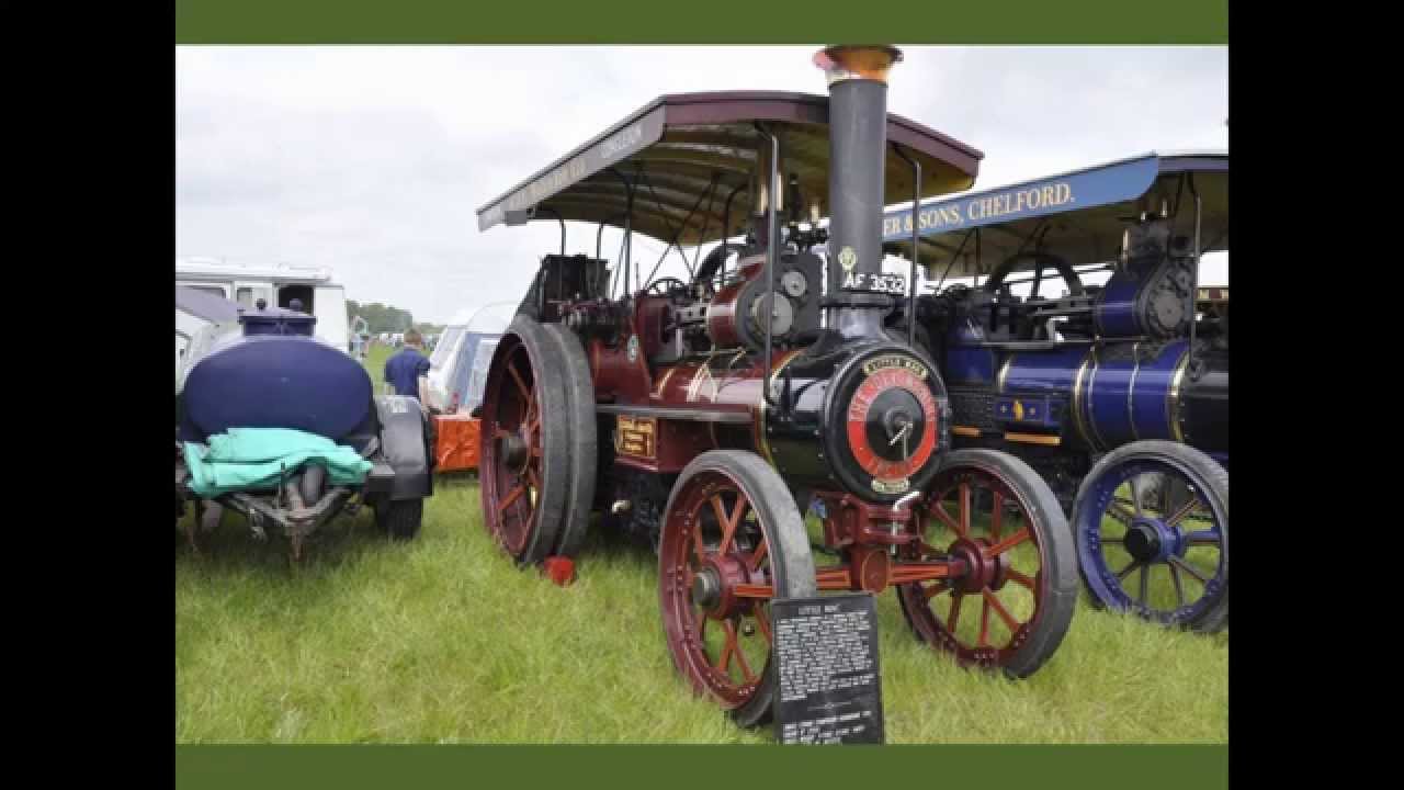 Traction Engine Rally, Ashley Hall 2015 - YouTube