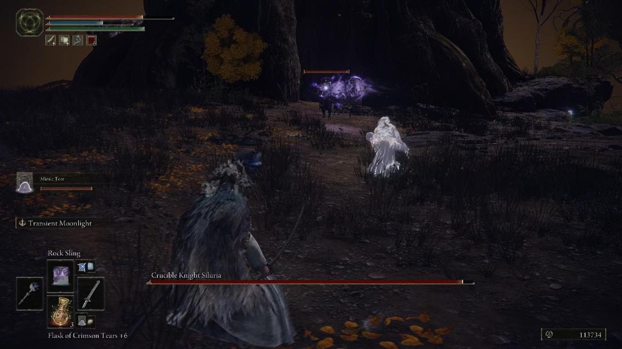 ELDEN RING CRUCIBLE KNIGHT SILURIA - YouTube