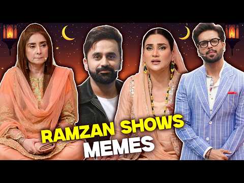 Pakistani Ramzan TV Shows Trending Memes🌙Ep.3 | Fiza Ali | Waseem Badami | Fahad Mustafa | Dr.Nabiha