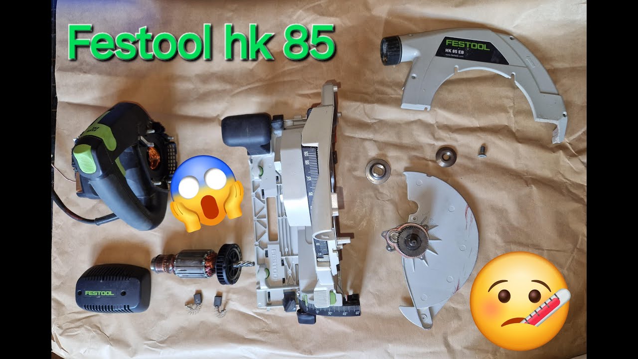 Festool hk 85 repair - YouTube
