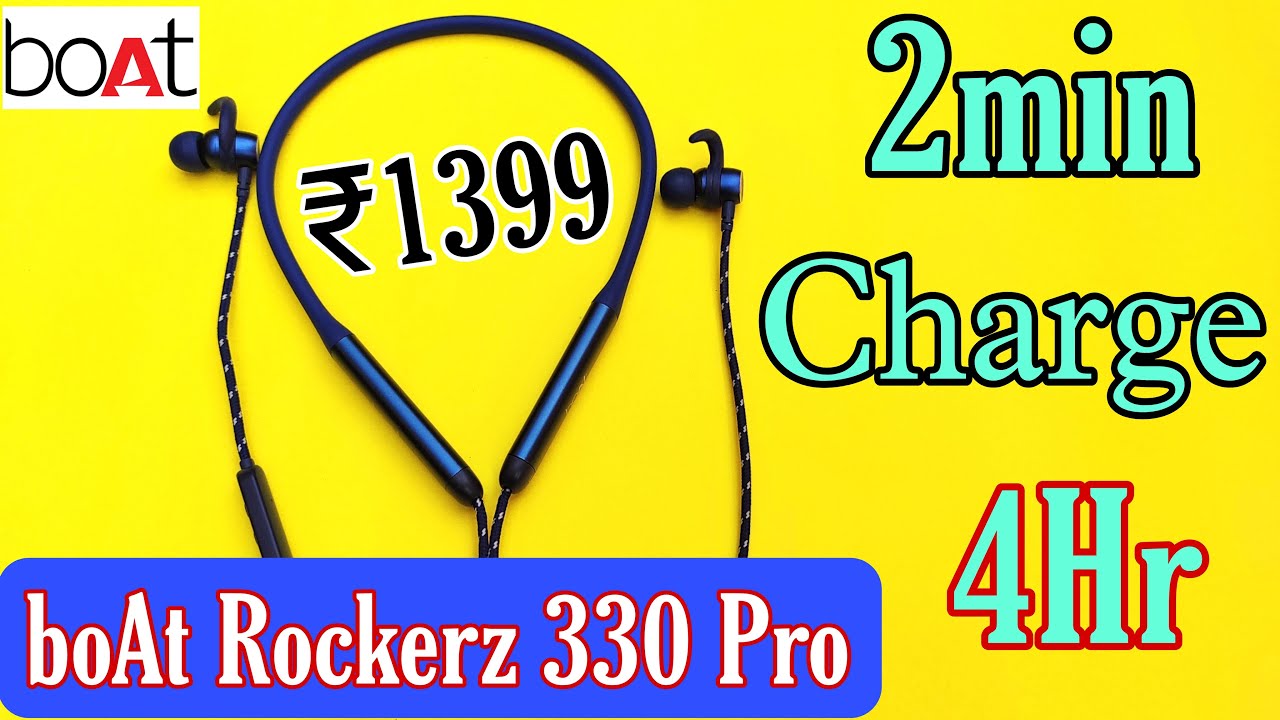 boAt Rockerz 333 Pro 60 Hours Battery Backup | boAt Neckband Detail ...