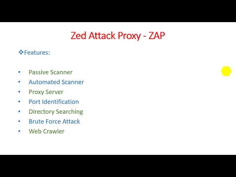 Unit - 3 - Lecture 3 Application Inspection Tool - Zed Attack Proxy and SQLMAP - YouTube