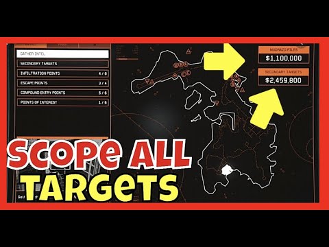 🚨 GTA 5 THE CAYO PERICO HEIST ALL SCOPE OUT POINTS !! scope out points ...