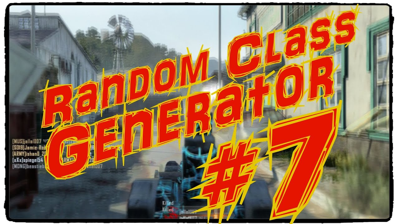 Call Of Duty Bo2 Random Class Generator #7 With FaceCam - YouTube