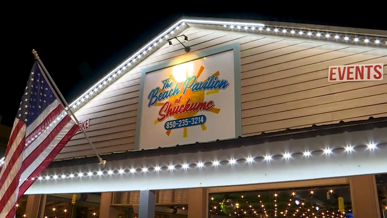 The Beach Pavilion at Shuckums - YouTube