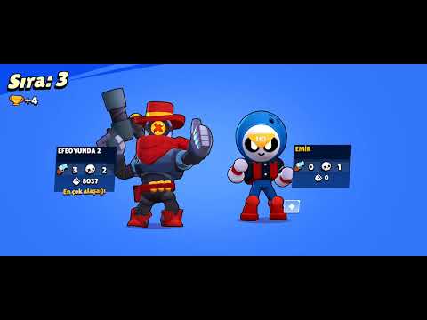 KARDEŞİMLE BRAWL STARS KUPA KASTIK!!