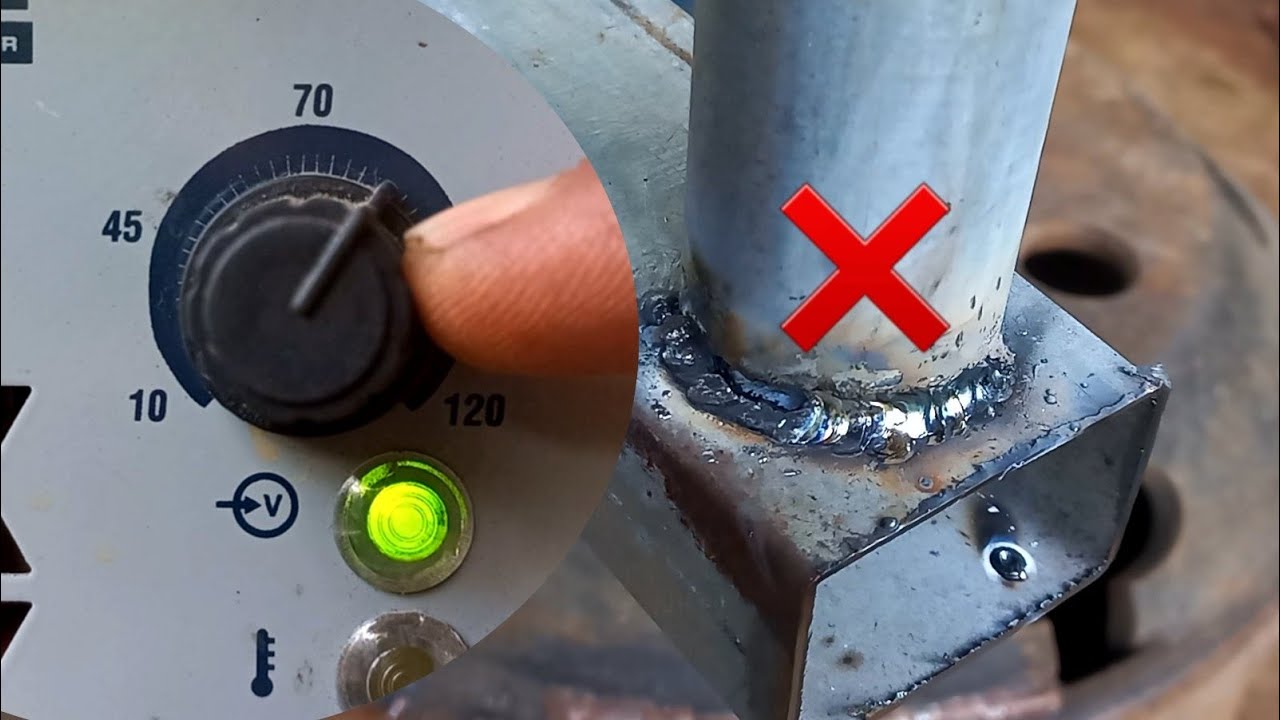 Galvanized pipe welding for beginners, the cause of bad welding on ...