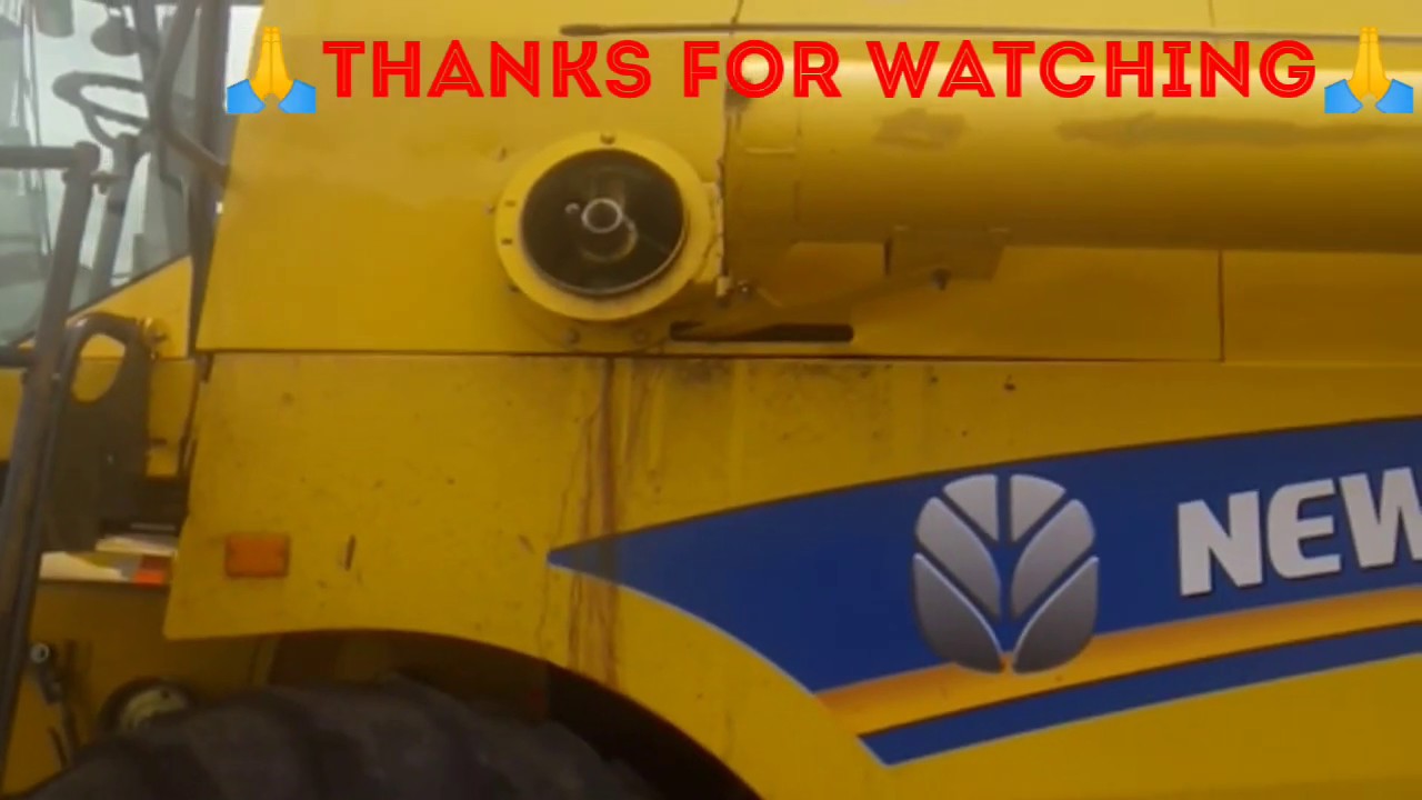 New holland harvestr TC5.30 combine. Harvester - YouTube