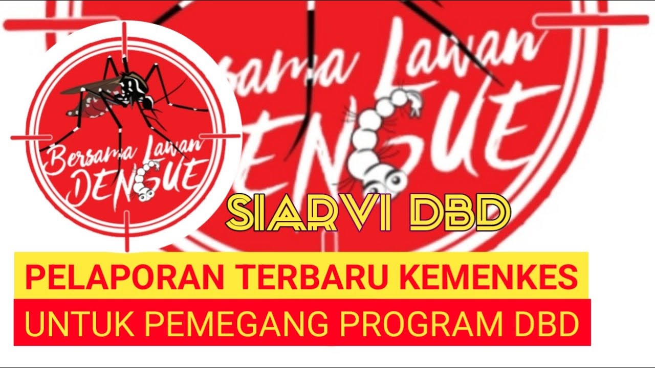 SIARVI, PELAPORAN TERBARU KEMENKES UNTUK PEMEGANG PROGRAM DBD - YouTube