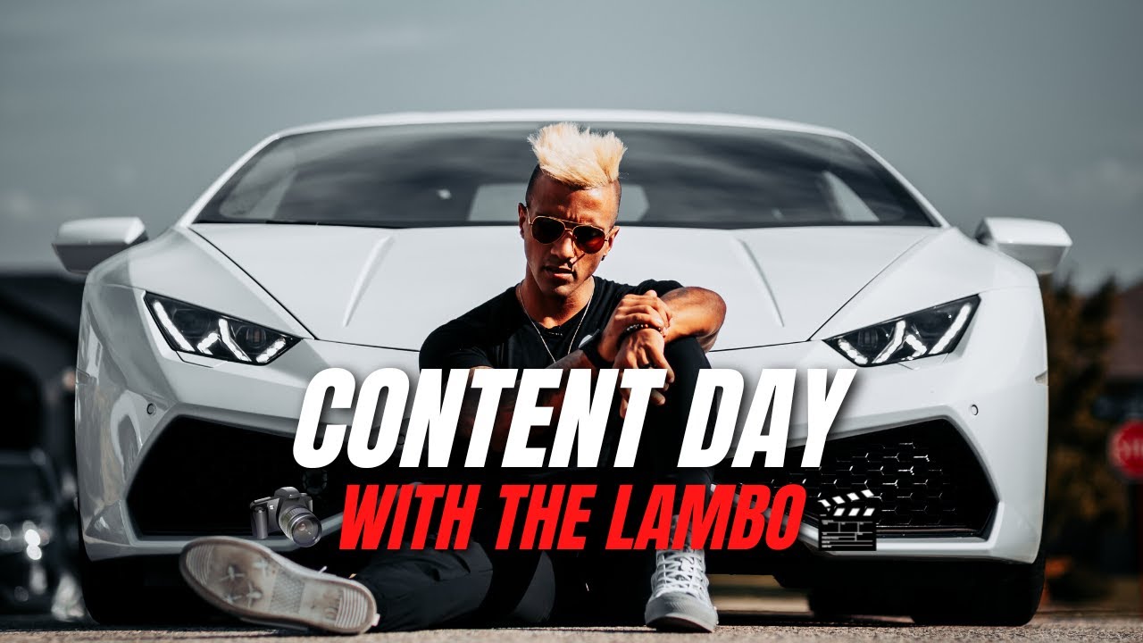 First Full Content Day W/The Lambo - YouTube