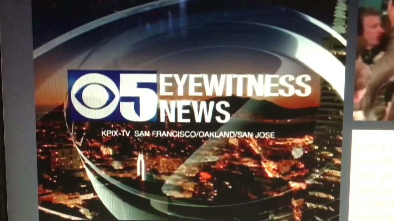 KPIX CBS 5 Eyewitness News at 11pm open January 2, 2012 - YouTube