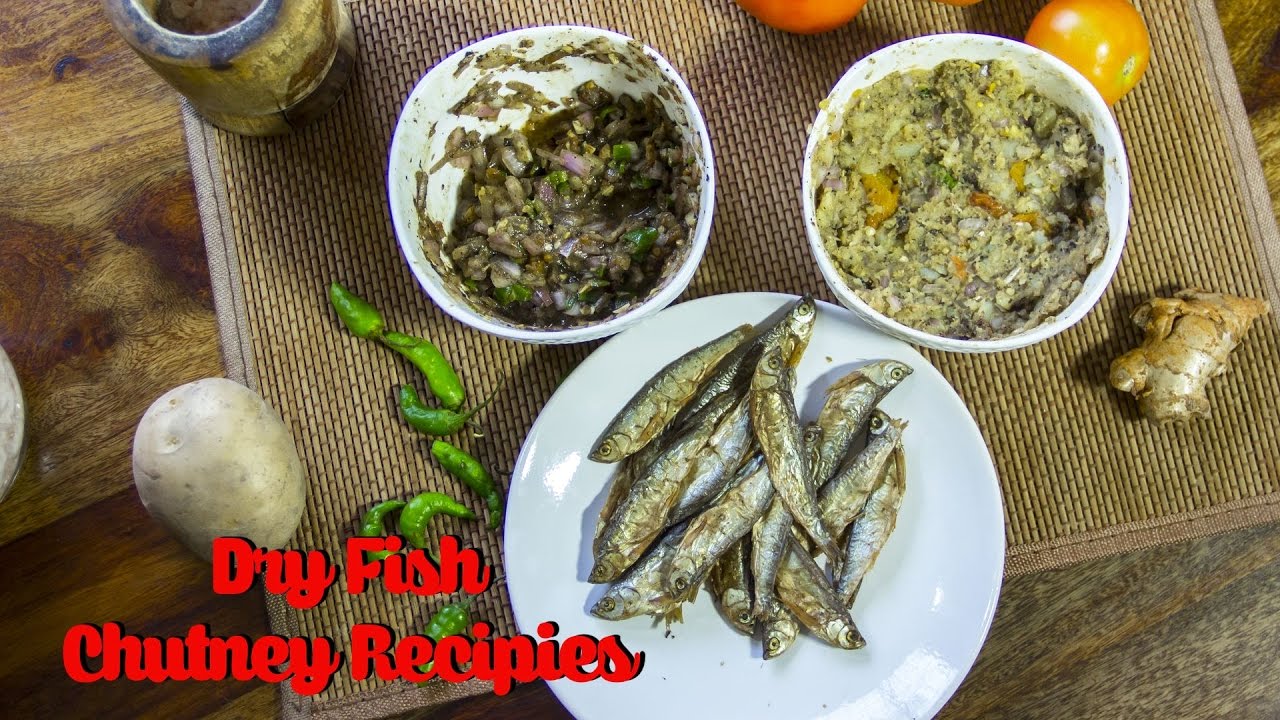 Dry Fish Chutney | Northeast Indian Recipes - YouTube