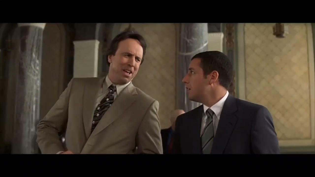 Adam Sandler assaults flight attendant on plane (Anger Management 2003 ...