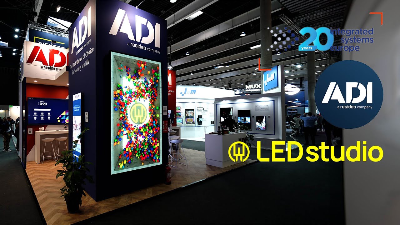 ISE 2024 LED Studio - ADI Distribution partnership with LED Studio - YouTube