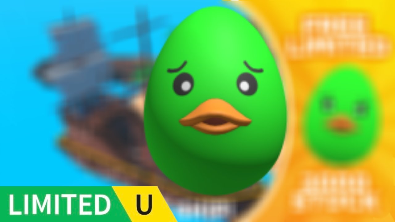 Free Limited UGC How To Get Worried Duck Egg Roblox - YouTube
