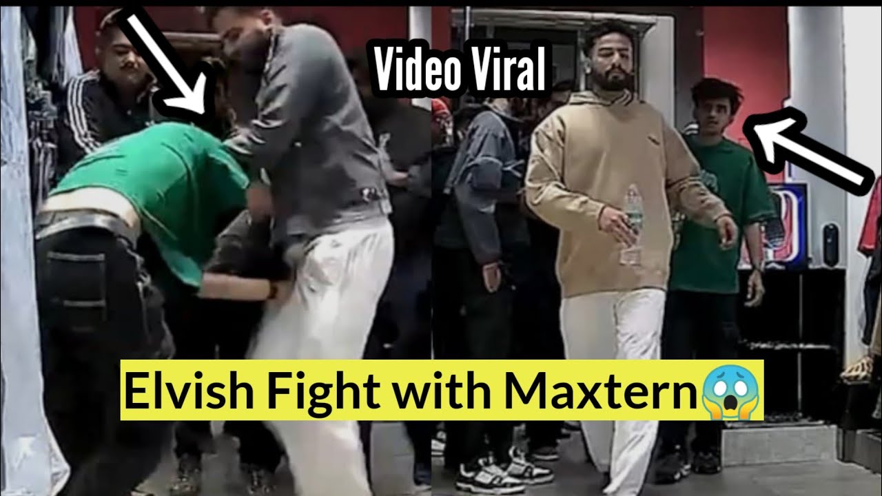 Elvish Fight with Maxtern😱Video hua Viral - YouTube