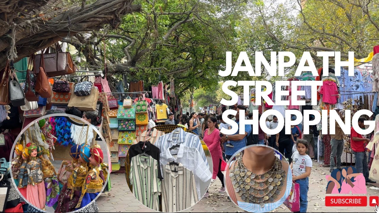 Exploring Janpath market | Delhi Series | Street Shopping | Delhi local ...